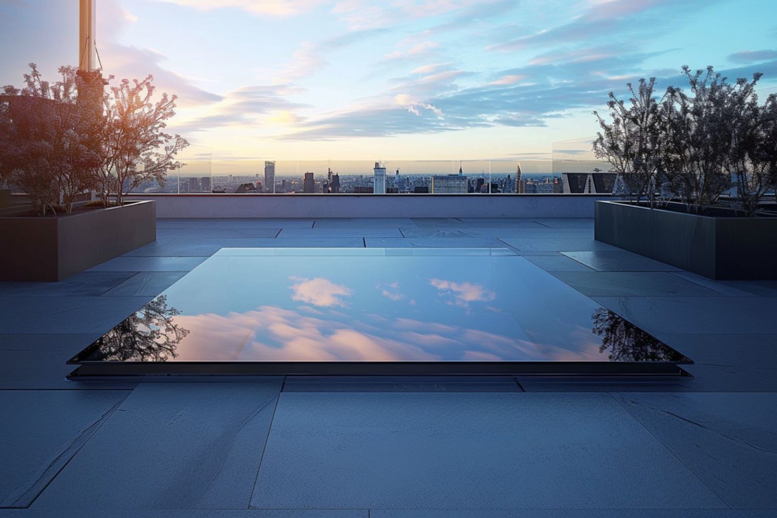 Flat Roof Skylight 600 x 1200 mm - Regal Glass Group