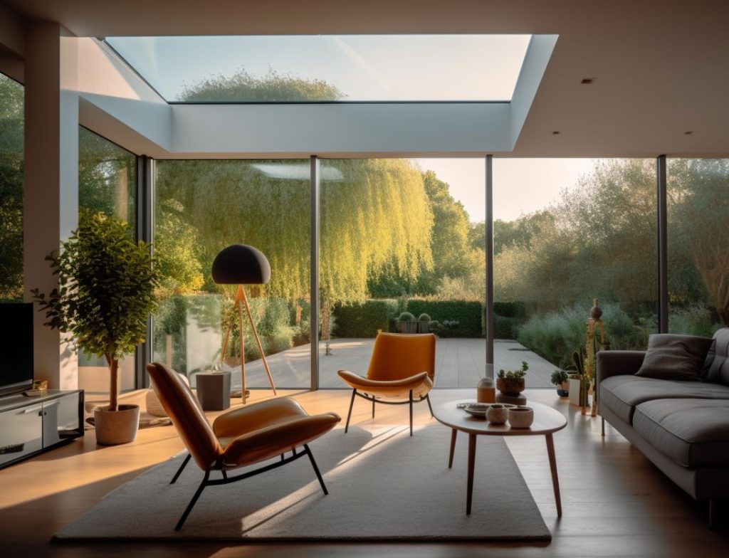 Flat Roof Skylight 600 x 1200 mm - Skylights.co.uk