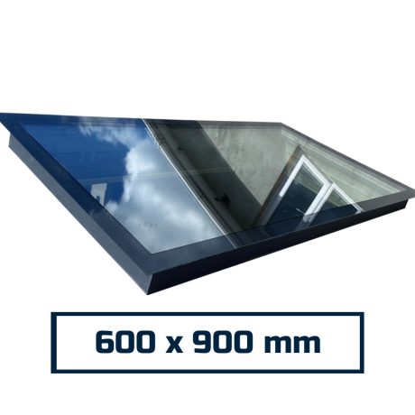 Pitched Roof Skylight 600 x 900 mm, Fixed, Frameless, Triple Glazed, 29 ...