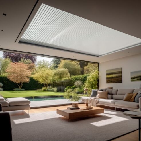 Smart Skylight Blinds – Custom Fit, App Control & Free UK Delivery