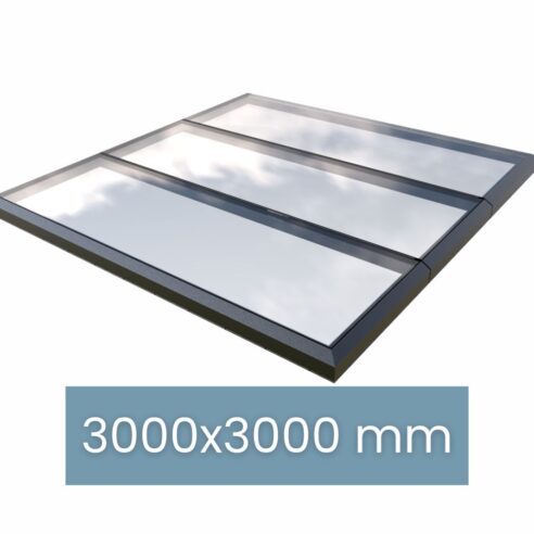Framed Modular Rooflight 3000 x 3000 mm | KingsView